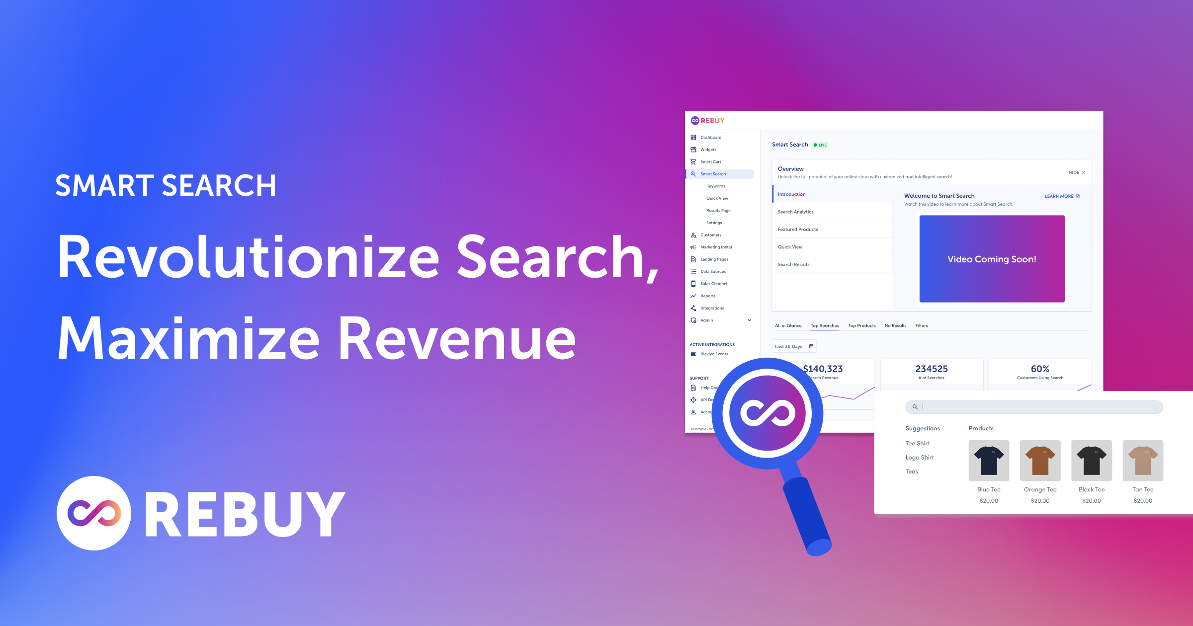 Rebuy Smart Search: AI-Powered Search for Shopify
